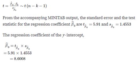 Answered The Following Minitab Output Is For A Bartleby