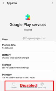 Google Play Services Disable And Force Stop Options Greyed Out Fix