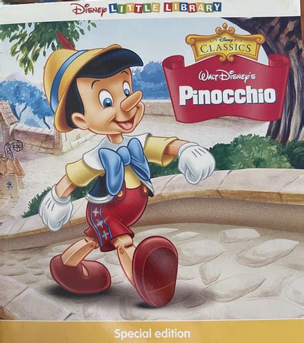 Used Pinocchio Disney Little Library Tew Used