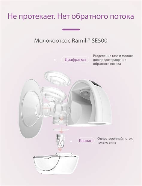Каталог Двухфазный электрический молокоотсос Ramili SE500