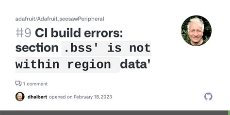 ci build errors section ` bss is not within region `data · issue 9