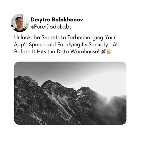 Dmytro Bolokhonov On Linkedin Dataarchitecture Appperformance Datasecurity