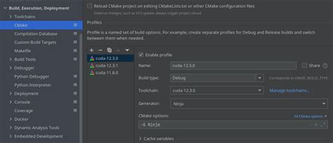 Clion With Multiple Cuda Sdks