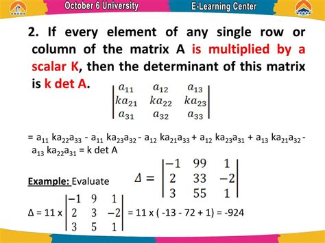 Determinants by Dr. Shorouk Ossama. - ppt download