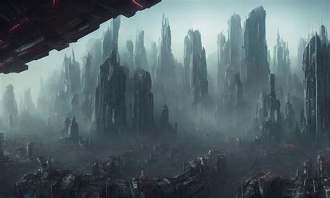 Alien City Concept Art