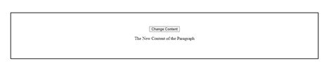 How To Change The Content Of A Paragraph Using JavaScript Programmingempire