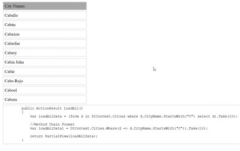 Linq Basic To Advanced Mvc Demo Application Sibeesh Passion