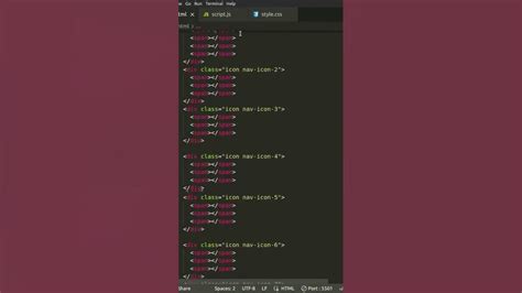 How To Make Hamburger Icon Animation In Html Css And Javascript Youtube