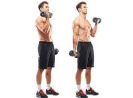 Supinating Dumbbell Biceps Curls • Bodybuilding Wizard