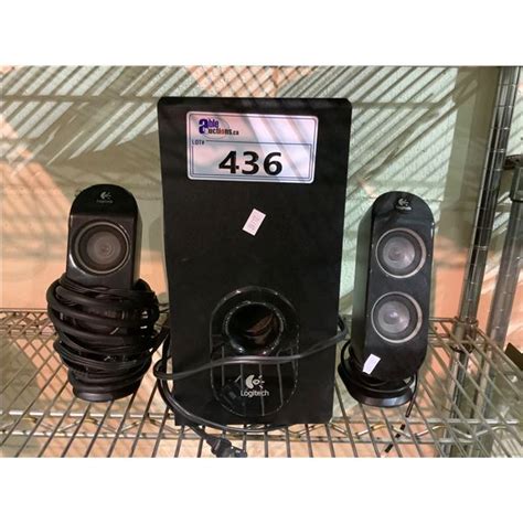 Logitech Subwoofer And 2 Speakers Able Auctions