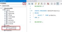 MySQL CREATE PROCEDURE