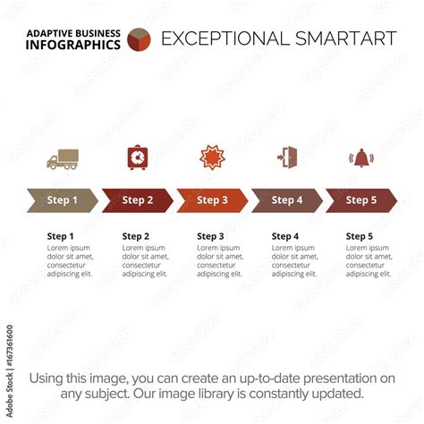 Process Chart Template Stock Vector Adobe Stock