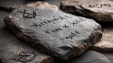 Seamless Pattern Of Burned Script And Bone Glyphs Carved Into Volcanic Stone Stock Illustration Seamless Pattern Of Burned Script And Bone Glyphs Carved Into Volcanic Stone Stock Illustration