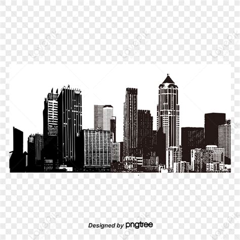 유명한 도시 일러스트 건설 그림건물 Png 일러스트 무료 다운로드 Lovepik