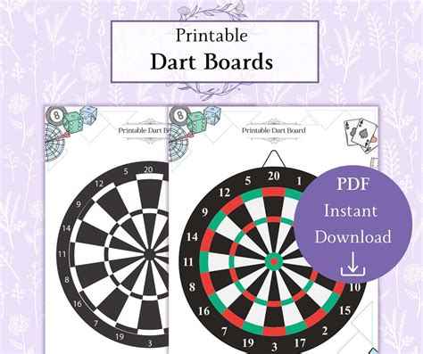 Dart Board Printable Pdf Darts Target Sheet Pub Crawl Games Team Dart Board Printable Pdf Darts Target Sheet Pub Crawl Games Team
