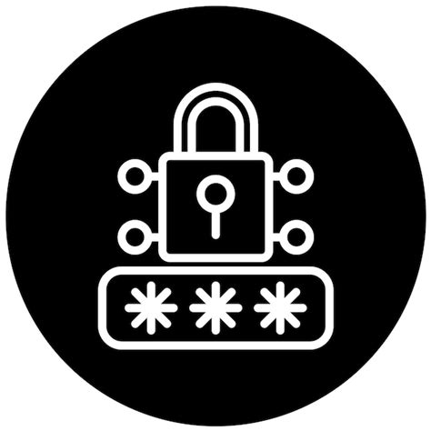 Premium Vector Vector Design Password Icon Style