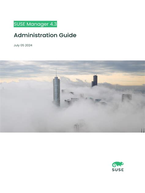 Suse Manager Administration Guide Pdf Computing System Software