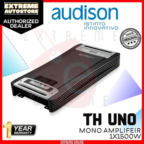 Audison Th Uno Mono Amplifier 1x1500w Shopee Malaysia