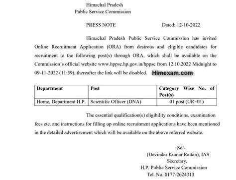 HPPSC Shimla Scientific Officer DNA Recruitment All Exam Solutions In Hindi