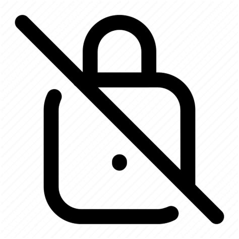 Padlock Security Protection Password No Icon Download On Iconfinder