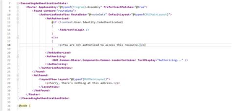 blazor webassembly and server app authentication against