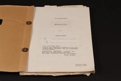 The Prop Gallery Production Used Script And Call Sheet Operation Susie