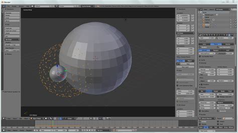 Animation Horizontal Particle Gravity Blender Stack Exchange