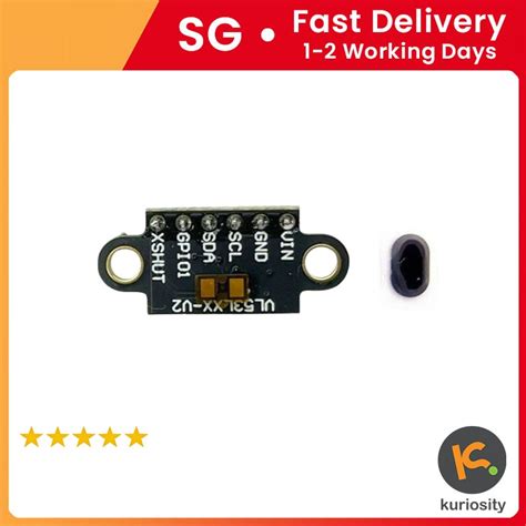 Time Of Flight Tof Distance Sensor Vl53l1x 400cm With Optical Cover