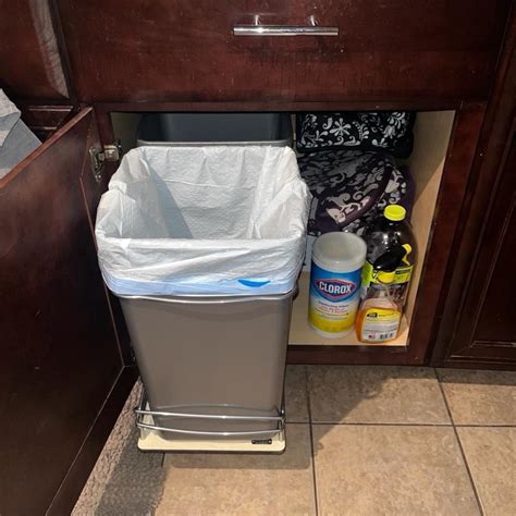 Rev A Shelf 35 Quart 2 Pull Out Trash Can In The Pull Out Trash Cans Department At Lowes Com