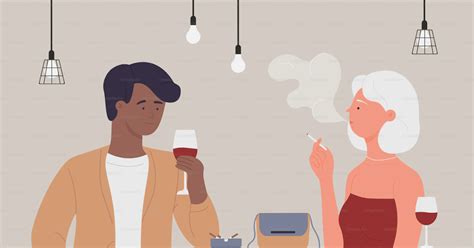 커플들은 바에서 대화를 즐기고 낭만적인 사랑 데이트 벡터 일러스트레이션을 즐긴다 만화 젊은 여자 남자 캐릭터가 함께 앉아