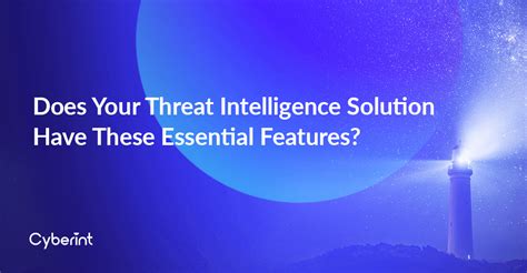 Threat Intelligence Solution Essential Features Cyberint