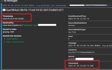 root timezone is set but still getting utc graylog central peer
