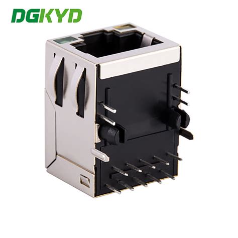 Krj H202gyenl Rj45 With Light Transformer Network Interface