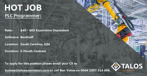 Talos Automation On Linkedin Programmers Hotjobs Beckhoff