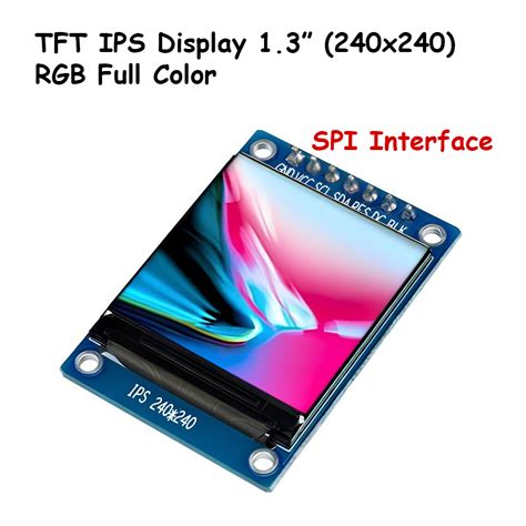 Jual TFT IPS Display RGB Full Color X SPI Arduino Module Shopee Indonesia