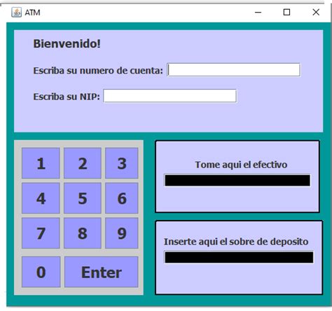 Programacion Con Java Netbeans 8 2 CAJERO AUTOMATICO ATM JAVA