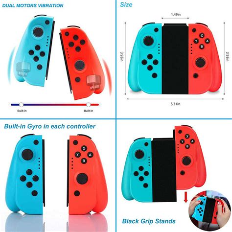 For Nintendo Switch Lite Joy Con L R Wireless Bluetooth Controller Gamepad NS EBay