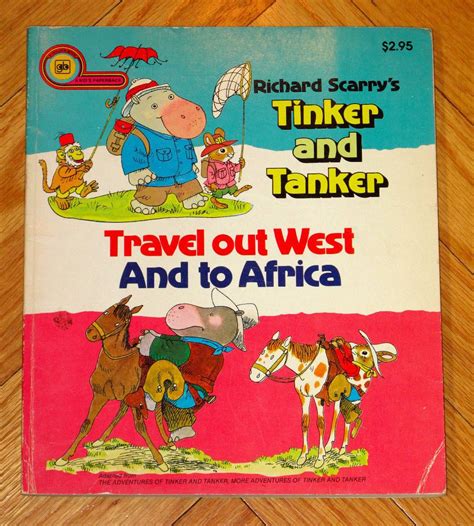 Richard Scarrys Tinker And Tanker Travel Out West And To Africa 1963 Pb L1 1819665780