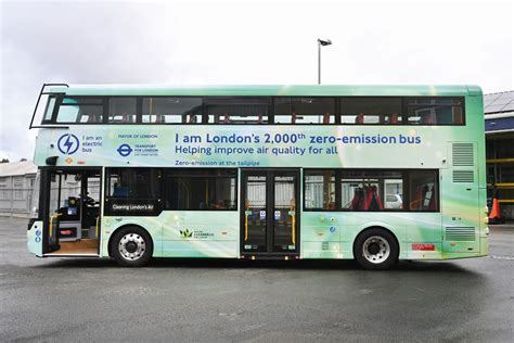 Tfl Welcomes 2 000th Zero Emission Bus Cbw