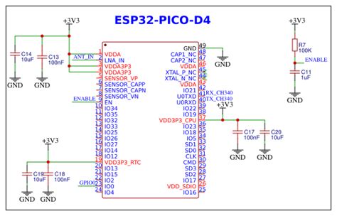 Esp32 Pico D4 Resources Easyeda