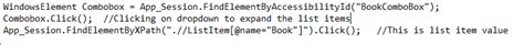Unable To Select Dropdown In Winappdriver · Issue 1067 · Microsoft