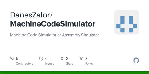 Github Daneszalormachinecodesimulator Machine Code Simulator Or