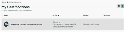 How To Check Csa Certification Expire Date Servicenow Community