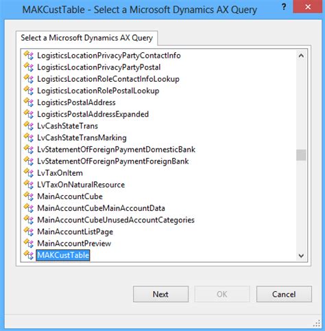 AX 2012 Add Report Parameter To SSRS Query Report D365 For Finance And Operations