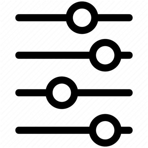 Equalizer Beat Configurations Option Setting Icon Download On Iconfinder