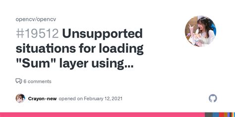 Unsupported Situations For Loading Sum Layer Using Readnetfromtensorflow · Issue 19512