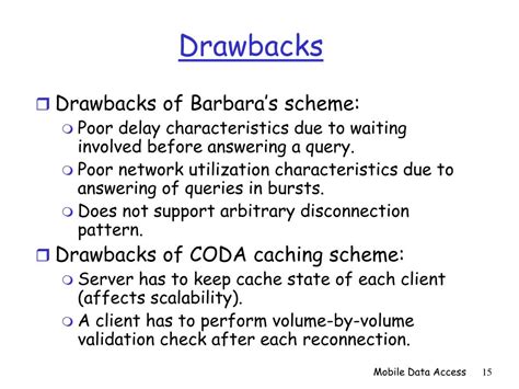 Ppt Replication Caching Prefetching And Hoarding For Mobile