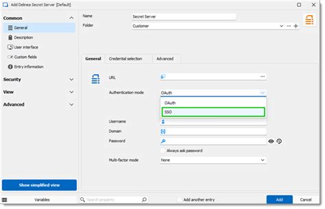Delinea Secret Server Single Sign On Devolutions Documentation