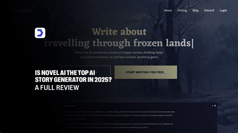 Is Novel Ai The Top Ai Story Generator In 2025 A Full Review