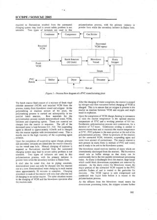 Chan Junhoa2005 Processmodellingofapvc Productionplant PDF